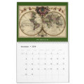 Antique World Maps Calendar | Zazzle
