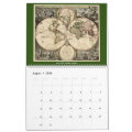 Antique World Maps Calendar | Zazzle