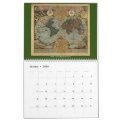 Antique World Maps Calendar | Zazzle