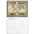 Antique World Maps Calendar | Zazzle