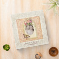 Antiqued Victorian Rose Wedding Scrapbook Binder | Zazzle
