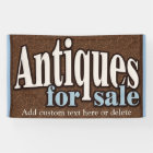 Antiques.Collectibles.Customizable For Sale Sign | Zazzle.com