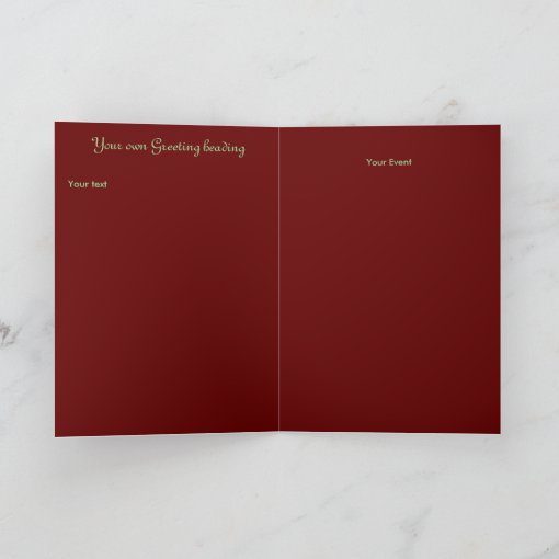 Anton Pieck Ghristmas Greetings Holiday Card | Zazzle