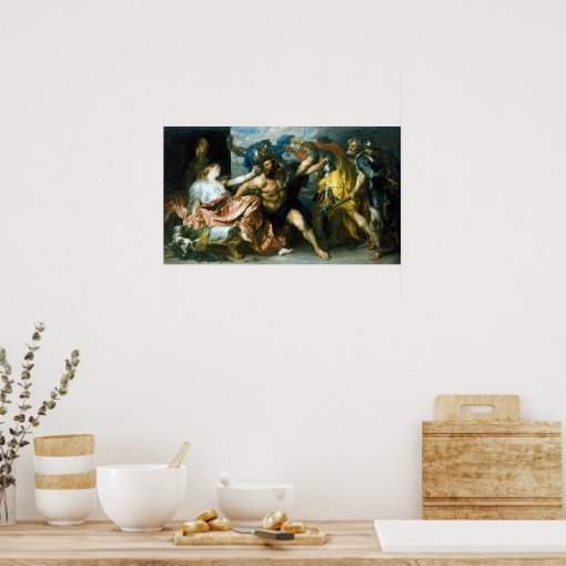 Antony van Dyck Samson and Delilah Poster | Zazzle