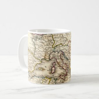 Antquie Map of Ancient Roman Coffee Mug | Zazzle