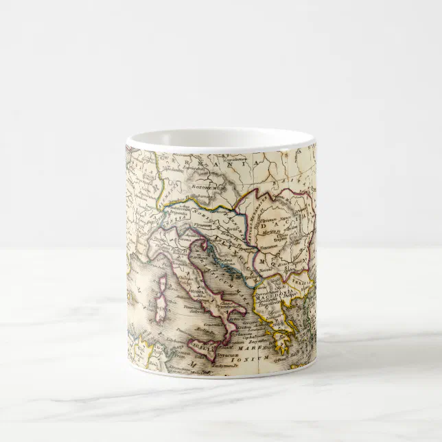 Antquie Map of Ancient Roman Coffee Mug | Zazzle