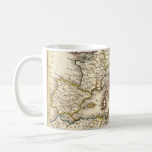 Antquie Map of Ancient Roman Coffee Mug | Zazzle