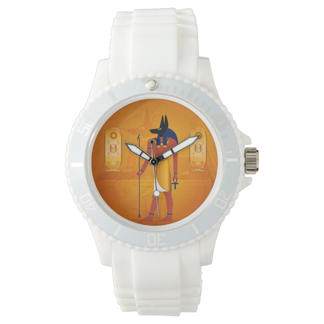 Anubis, ancient Egyptian god Watch | Zazzle