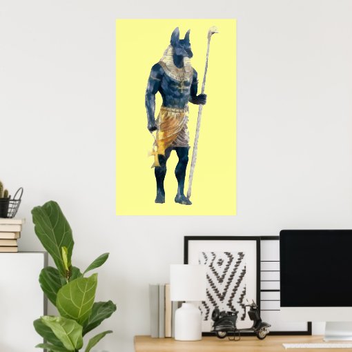 Anubis Egyptian God Poster | Zazzle