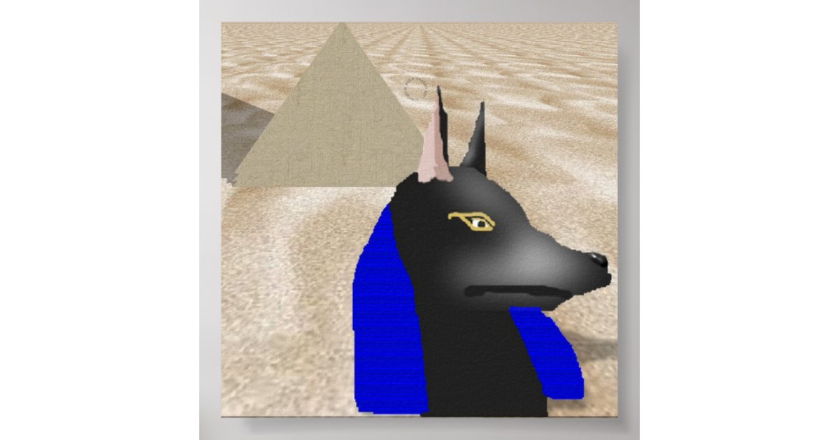 Anubis stands Guard Poster | Zazzle