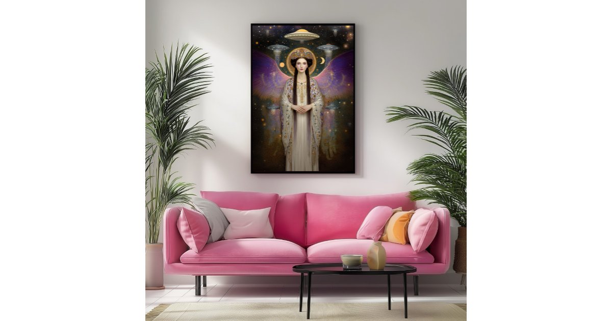 Anunnaki Star Goddess Ishtar High Frequency Art Poster | Zazzle
