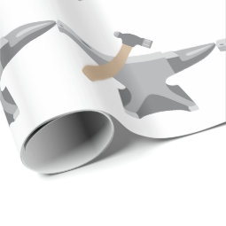 Anvil & Hammer Wrapping Paper | Zazzle
