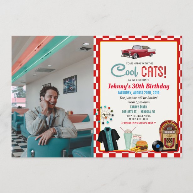 1950s Invitations | Zazzle