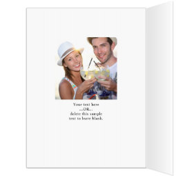 Any Age Birthday 15 Photo Custom Personalized Card | Zazzle