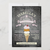 ANY AGE - Ice Cream Parlor Birthday Invitation | Zazzle