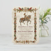 ANY AGE - Medieval Renaissance Birthday Invitation | Zazzle