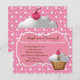 Any Age, Swell Sweet Cupcake Birthday Invitations | Zazzle