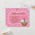 Any Age, Swell Sweet Cupcake Birthday Invitations | Zazzle