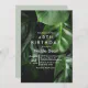 ANY AGE - Tropical Leaf Birthday Invitation | Zazzle