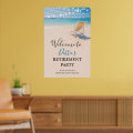 ANY EVENT - Beach Welcome Sign Poster | Zazzle