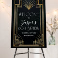ANY EVENT - Roaring 20s Welcome Sign Foam Boards | Zazzle