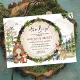 ANY EVENT Woodland Animals Invitation | Zazzle