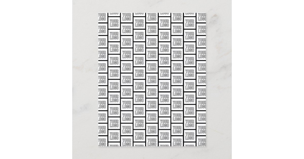 Any Logo or Image Repeating Pattern | Zazzle
