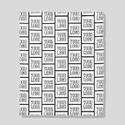 Any Logo or Image Repeating Pattern Fleece Blanket | Zazzle