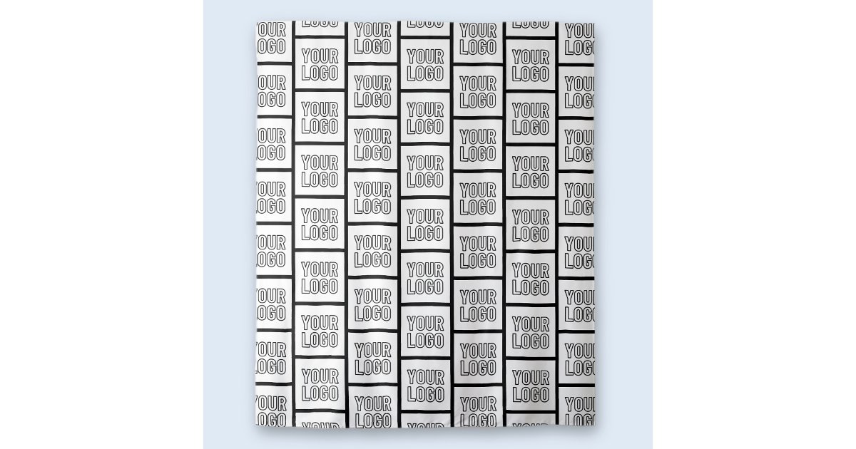 Any Logo or Image Repeating Pattern Tapestry | Zazzle
