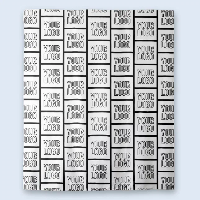Any Logo or Image Repeating Pattern Tapestry | Zazzle