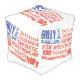 Any Name USA Flag You're Awesome Personalize Words Pouf | Zazzle