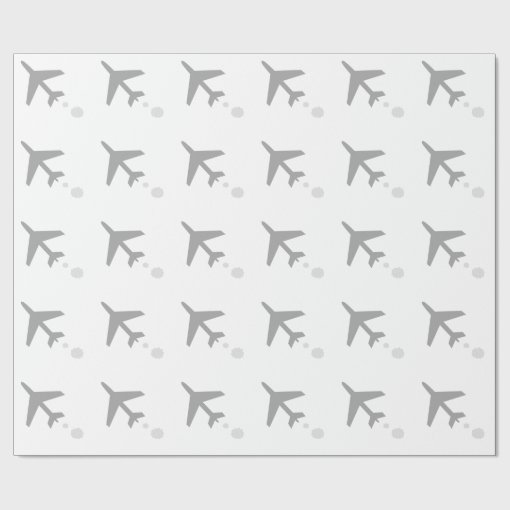 anything airplane; plane wrapping paper | Zazzle