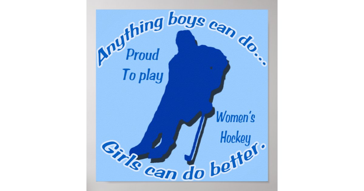 Anything Boys Can Do... Poster | Zazzle