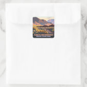 Anza Borrego Desert State Park California Square Sticker | Zazzle