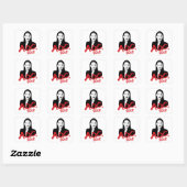 AOC 2020 SQUARE STICKER | Zazzle