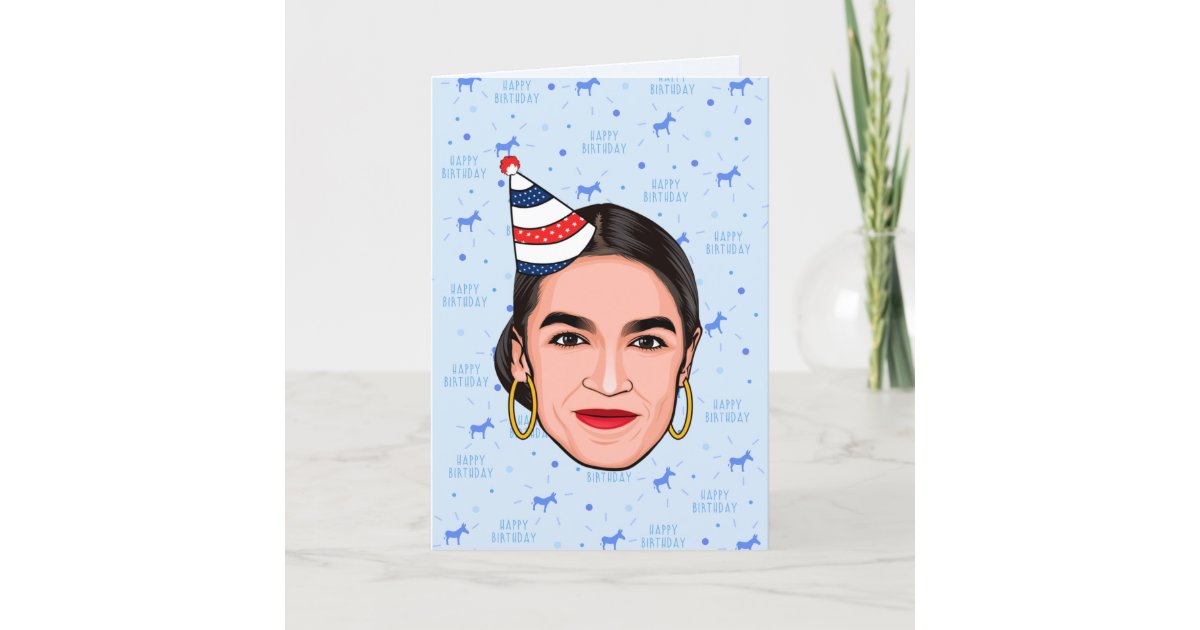 AOC BIRTHDAY CARD | Zazzle