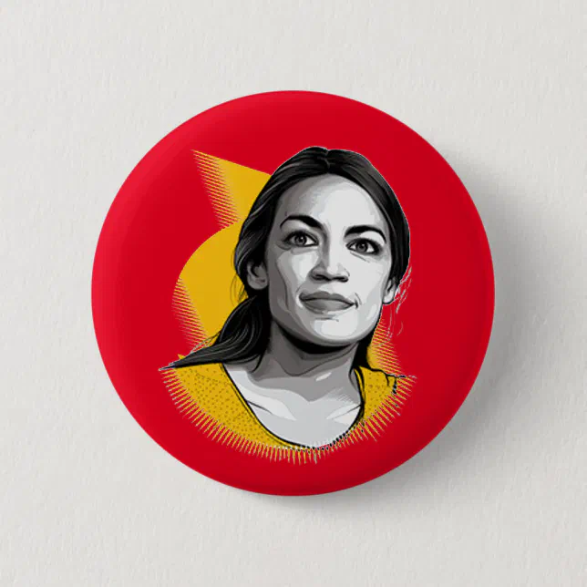 AOC BUTTON | Zazzle