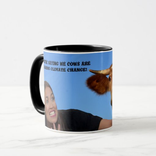 AOC CLIMATE CHANGE MUG | Zazzle