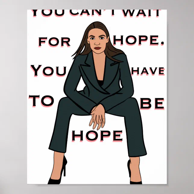 AOC Illustration Poster | Zazzle
