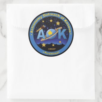AOK Large 3-inch Stickers | Zazzle