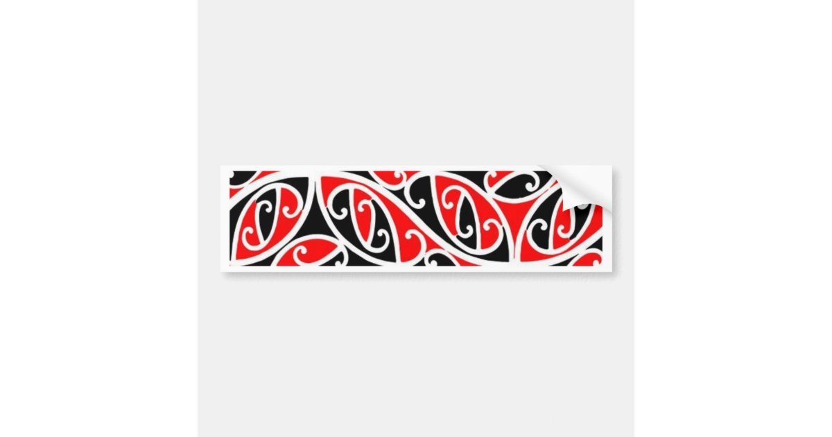aotearoa maori bumper sticker | Zazzle