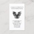 AP16 Photo American Flag Bald Eagle QR Business Card | Zazzle