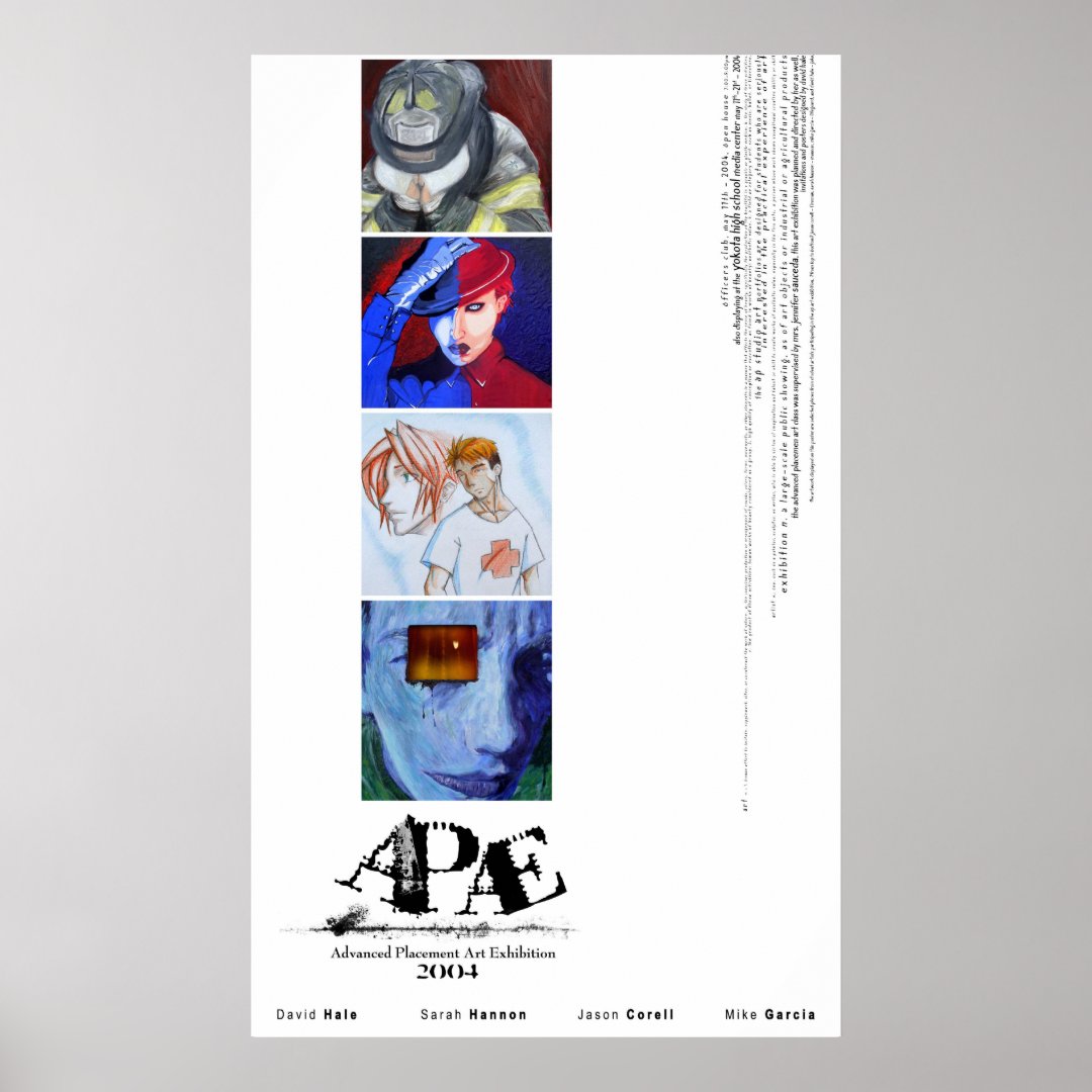 AP Art Exhibition Poster | Zazzle