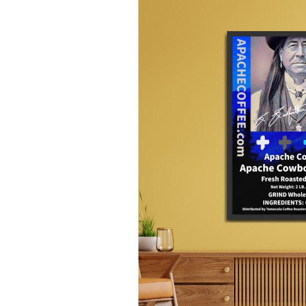 Apache Coffee® Collectable Poster 02. | Zazzle
