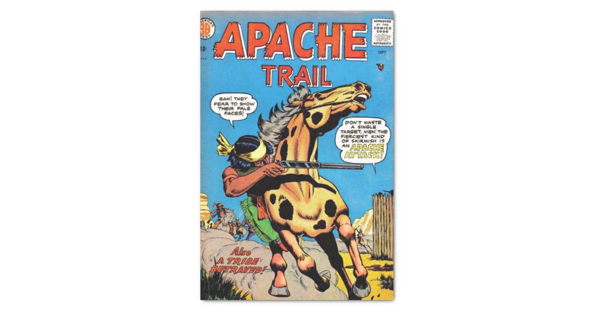 Apache Trail #1 Tissue Paper | Zazzle