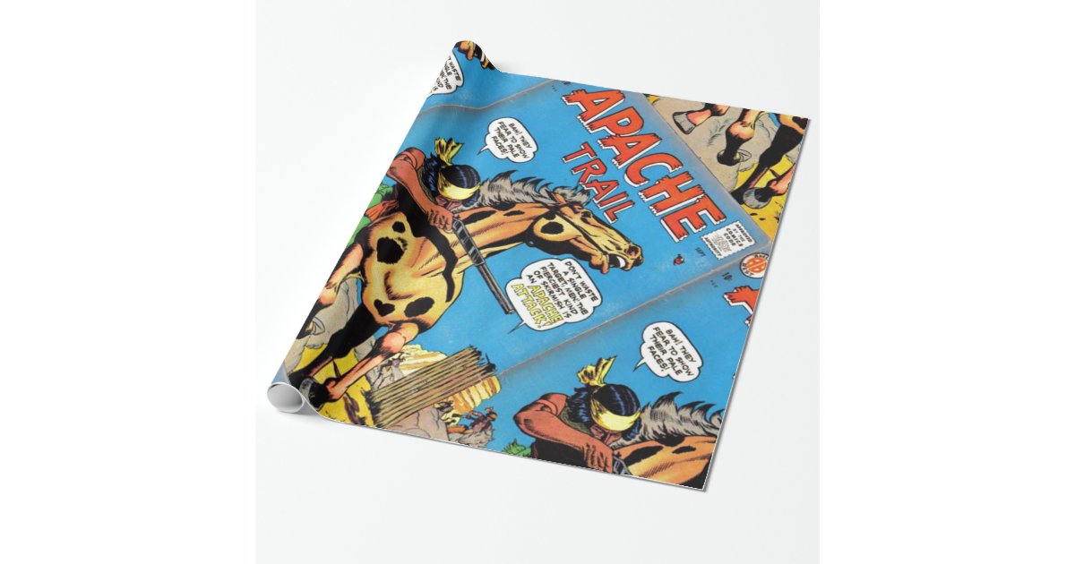 Apache Trail #1 Wrapping Paper | Zazzle