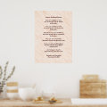 Apache Wedding Blessing 20x28 Matte Poster | Zazzle
