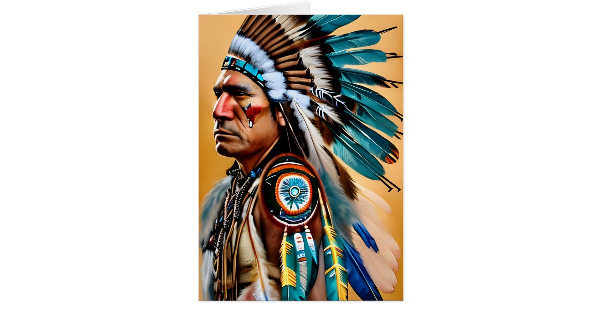 Apache Wedding Blessing Indian Chief | Zazzle