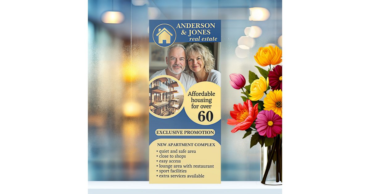 Apartment Complex Professional Real Estate Bi-fold Brochure | Zazzle