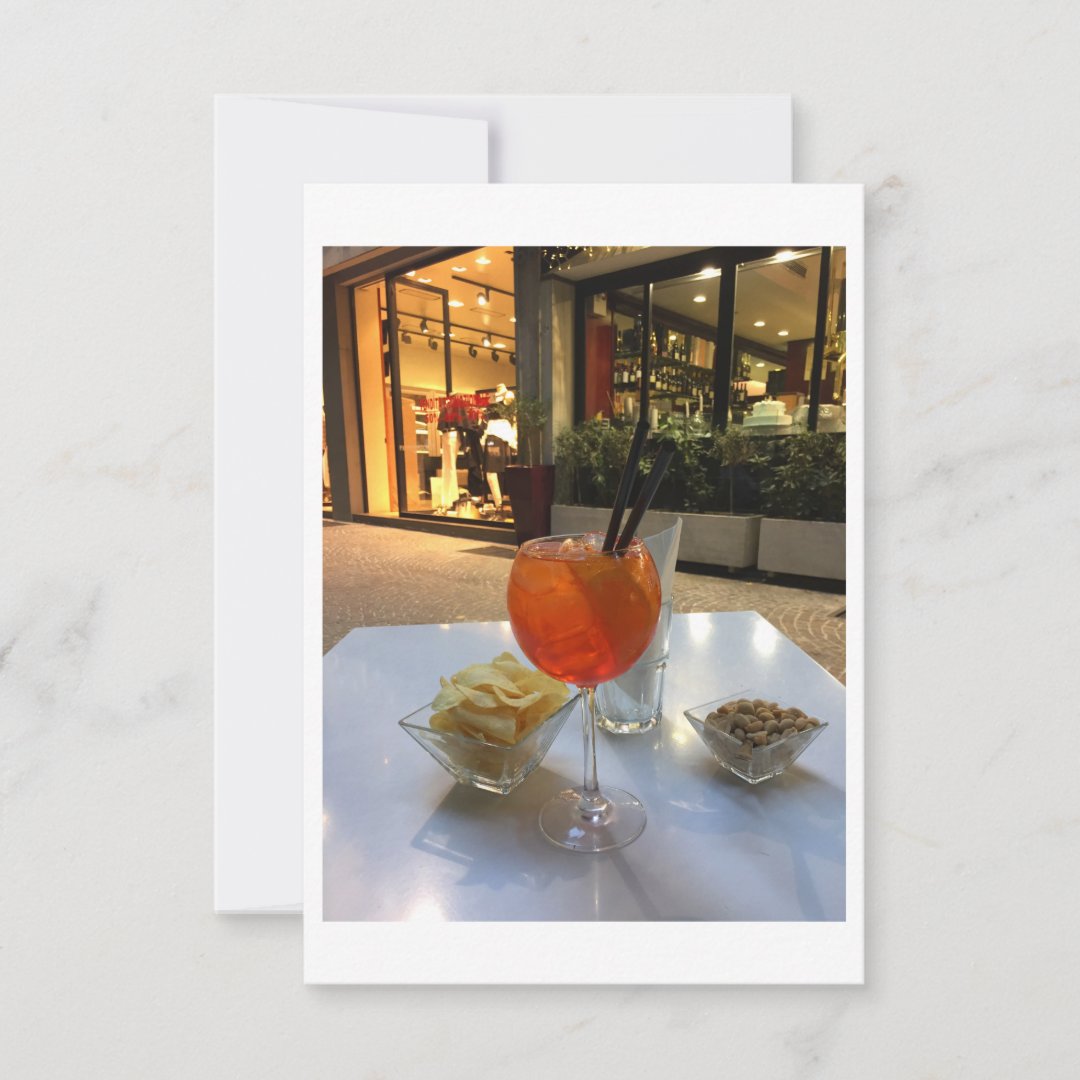 Aperitif Invitation | Zazzle